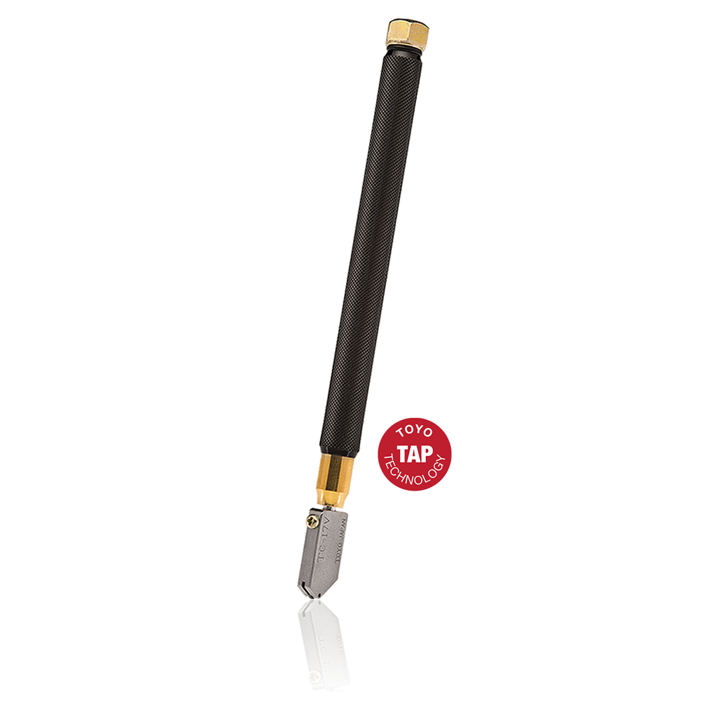 TC17BV - TOYO™ TAP Wheel Supercutter - Brass Handled, Straight Blade ...